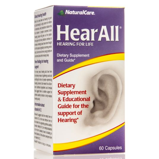 Natural Care Hear All Clear Hearing Caps - Azure Standard