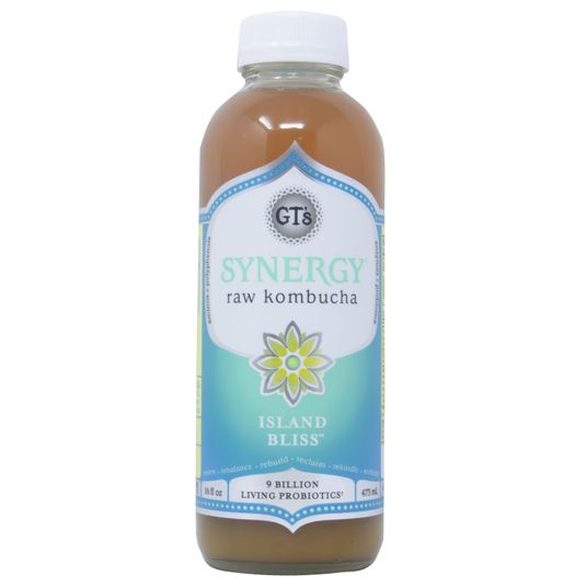GT's SYNERGY, Kombucha Raw, Island Bliss - Azure Standard