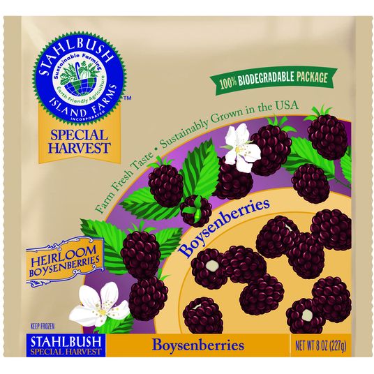Stahlbush Island Boysenberries, Frozen - Azure Standard