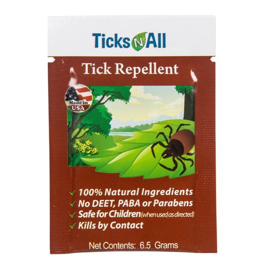 @@Ticks N All Tick Repellent Wipe, Lyme Guard - Azure Standard