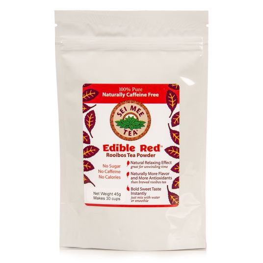 Sei Mee Tea Edible Red, Rooibos Tea Powder, Organic - Azure Standard