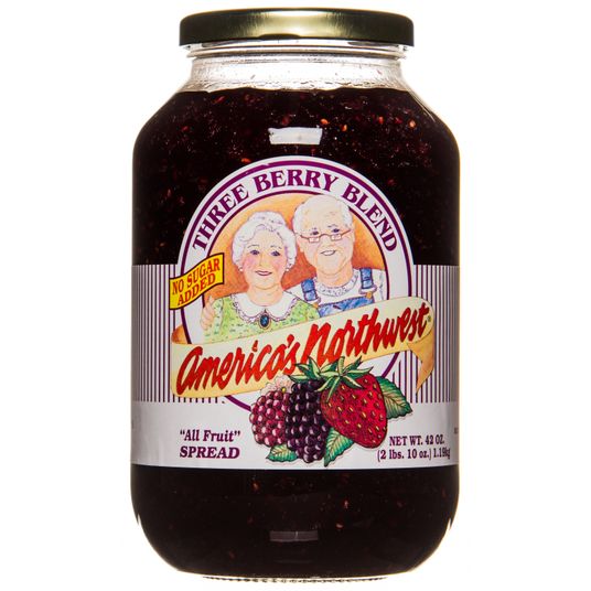 @@Columbia Empire Farms Jam, Three Berry Blend - Azure Standard