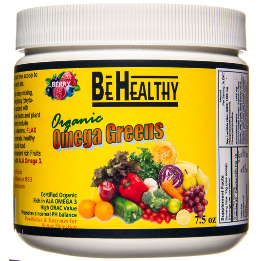 Be Healthy Omega Greens, Organic - Azure Standard