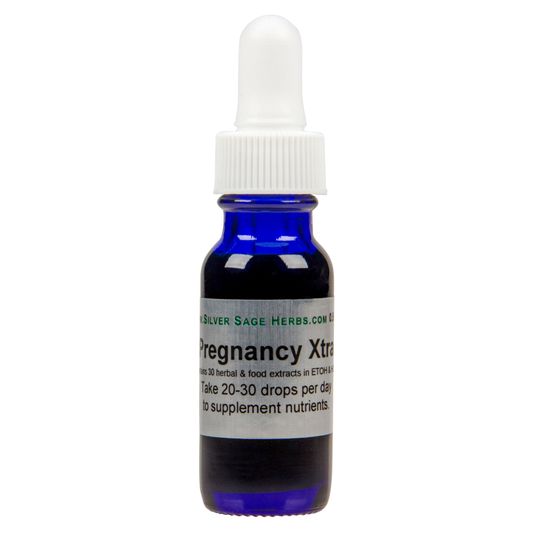 Silver Sage Pregnancy Xtra Herbal Tincture - Azure Standard