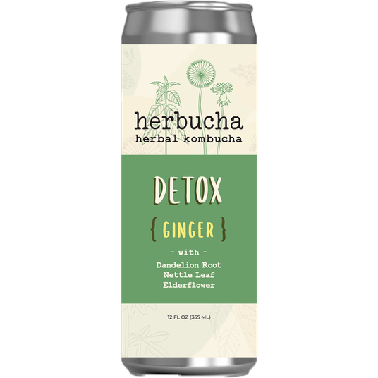 Herbucha Kombucha, Detox, Raw - Azure Standard