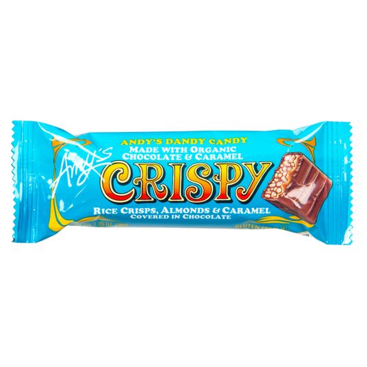 Amy's Crispy Candy Bar Almond Caramel Chocolate, Organic - Azure Standard