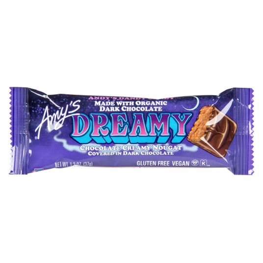 Amy's Dreamy Candy Bar Chocolate Creamy Nougat, Organic - Azure Standard