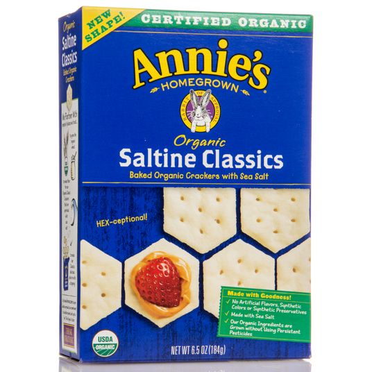 Annie's Crackers, Bunny Classics, Saltines, Organic - Azure Standard