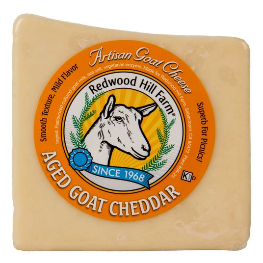 @@Redwood Hill Farm Artisan Goat Cheese, Cheddar, Random Weight - Azure ...