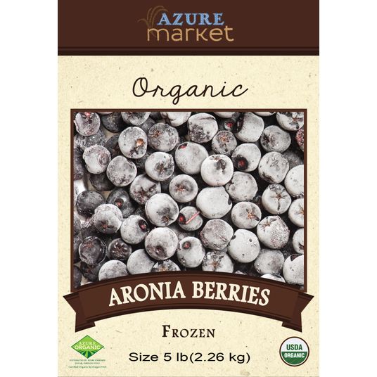 Azure Market Organics Aronia Berries, Frozen, Organic - Azure Standard