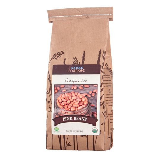 Azure Market Organics Pink Beans, Organic - Azure Standard