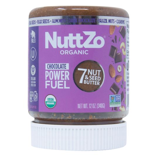 NuttZo Seven Nut & Seed Butter, Chocolate, Power Fuel, Smooth, Organic ...