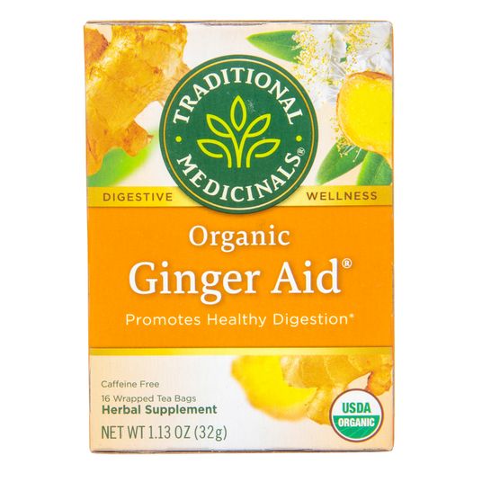 Traditional Medicinals Ginger-Aid Tea, Organic - Azure Standard
