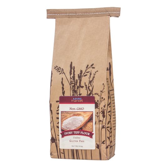 Azure Market Teff Flour, Ivory, (Unifine), GF - Azure Standard