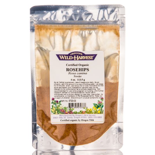 Oregon's Wild Harvest Rose Hips, Powder Organic - Azure Standard