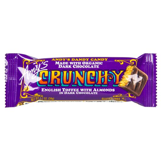 Amy's Crunchy Candy Bar English Toffee with Almonds Dark Chocolate ...