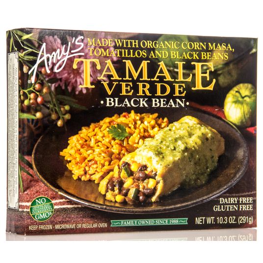 Amy's Black Bean Tamale Verde, Frozen - Azure Standard