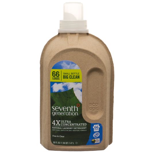 @@Seventh Generation Laundry Liquid 4X Concentrated, Free & Clear ...