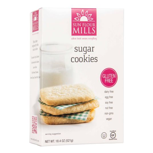 @@Sun Flour Mills Sugar Cookie and Shortbread Cookie Mix, Gluten Free ...